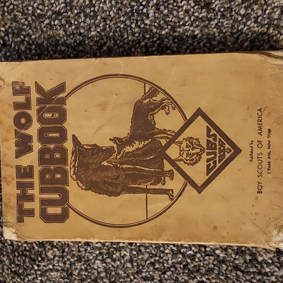 Scouting America | Other | Vintage Wolf Cubbook Bsoa | Poshmark